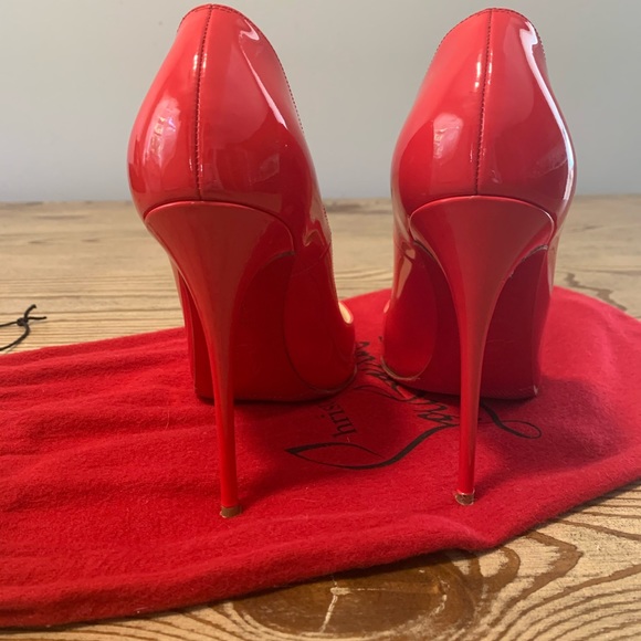 Christian Louboutin | Shoes | New Christian Loubitin So Kate Cherry Red ...